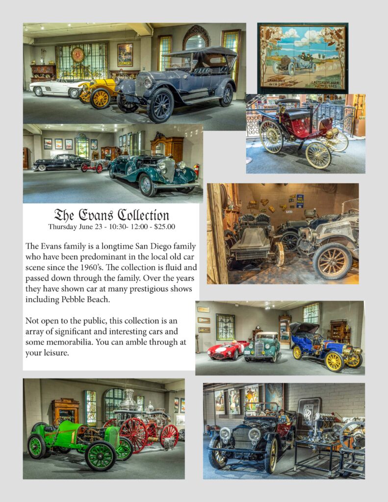 The Evans Collection Tour - San Diego